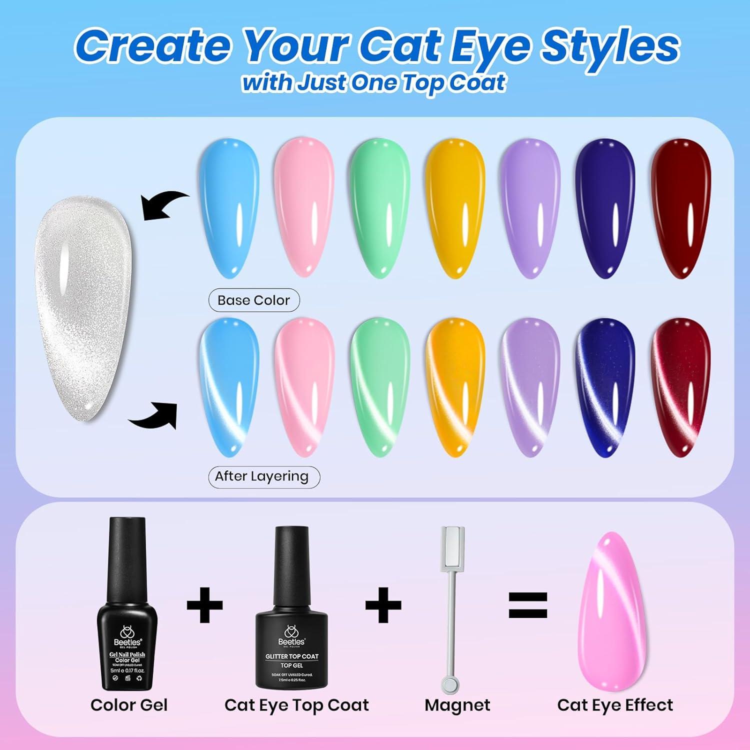 Beetles Deal Box Gel Nail Polish Kit with U V Light – 32 Colors Studio ...